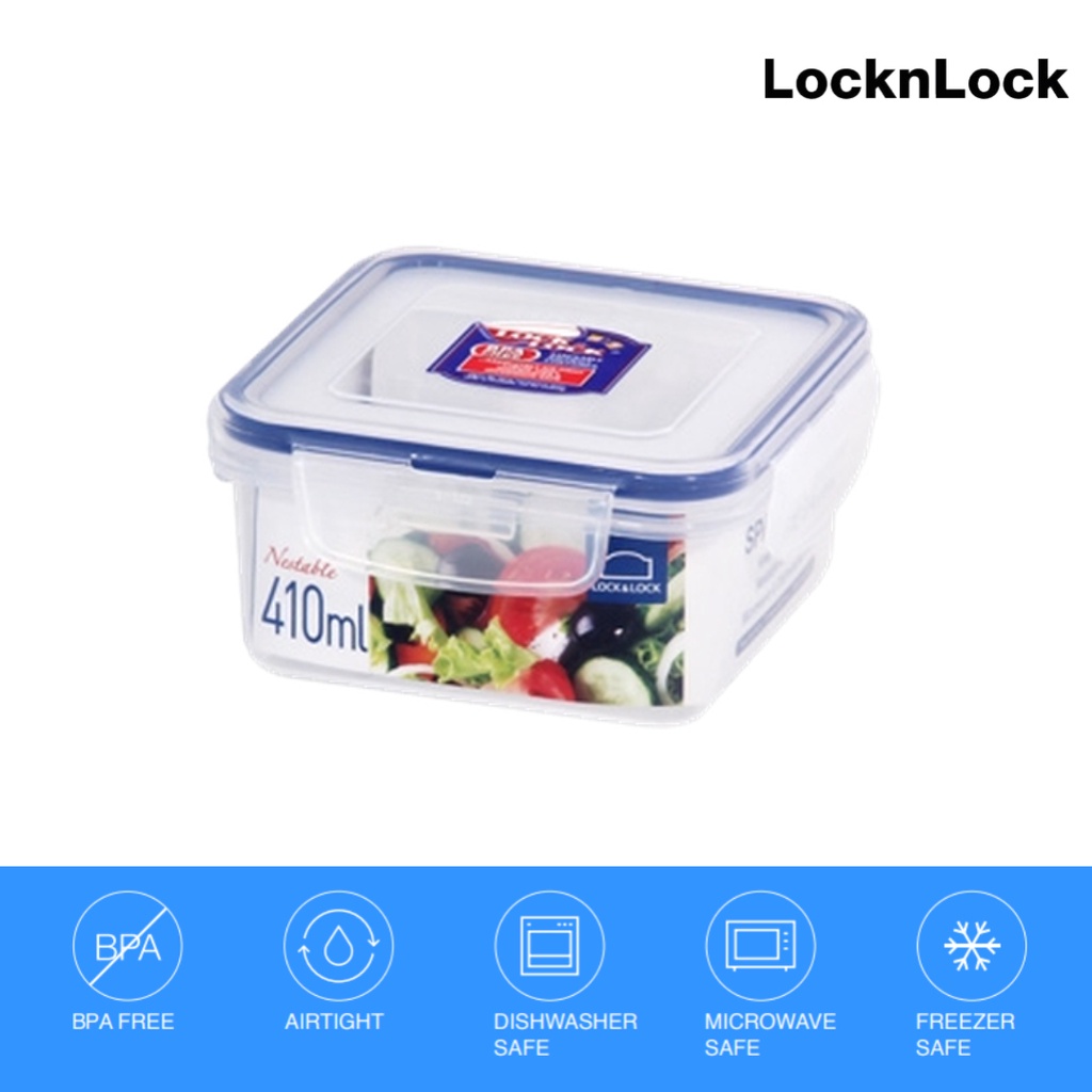 LocknLock Official Nestable Square Food Container 2.0L (HPL-980 ...