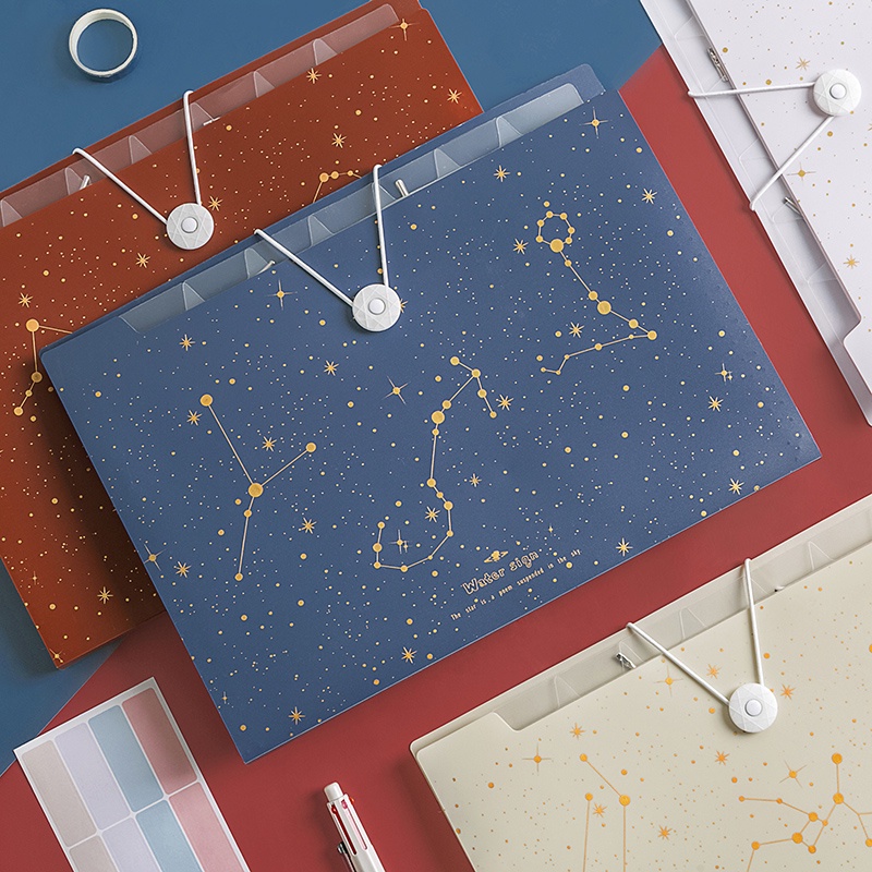 Multi-compartment File bag with paper book bag A4 [SAO] BZB EFF101 ...