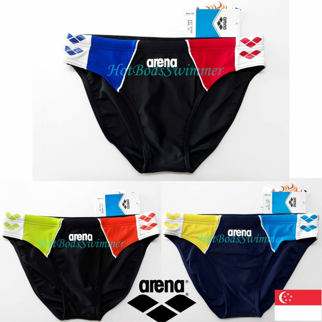 Arena AST18100 Men's Men Competition Swimwear Swimming Swim Trunks ...