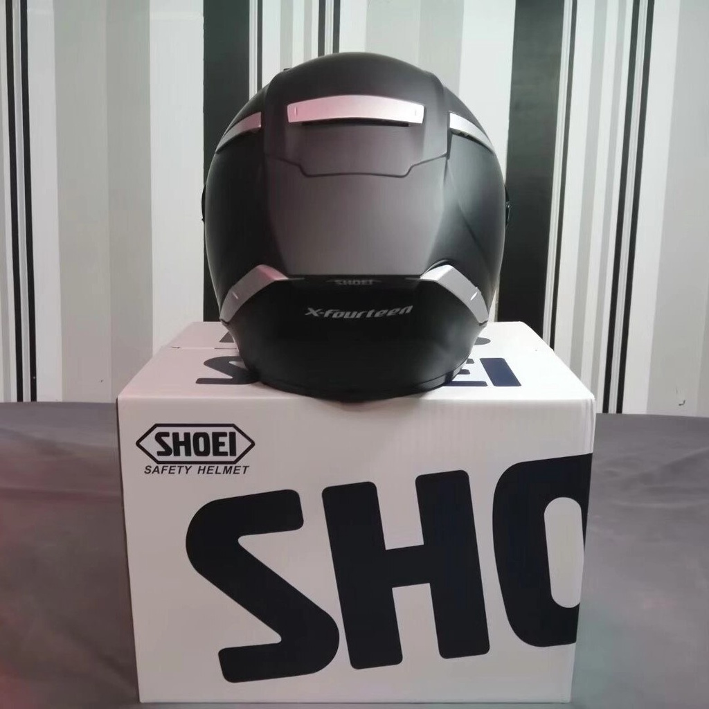 SHOEI Full Face Motorcycle Helmet SHOEI X14 Matte Black Full Face ...