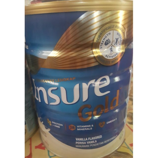 READY STOCK : Ensure Gold Vanilla 850g | Shopee Singapore