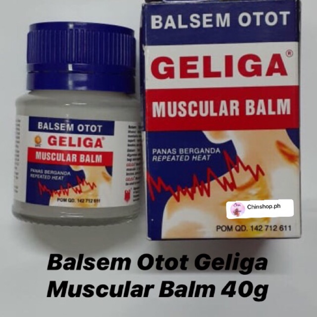 Balsem Otot Geliga Muscular Balm 40g | Shopee Singapore