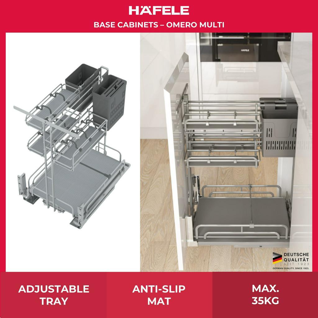 Hafele Steel Base Cabinet | OMERO MULTI | 5 Years Warranty (595.00.803 ...