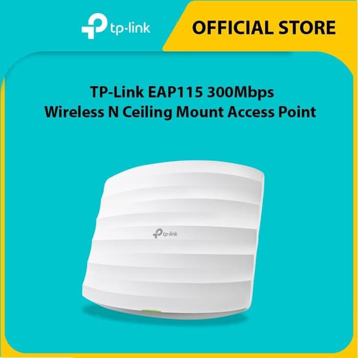 Tp-Link Eap115 300mbps Wireless N Ceiling Mount Access Point - White | Shopee Singapore