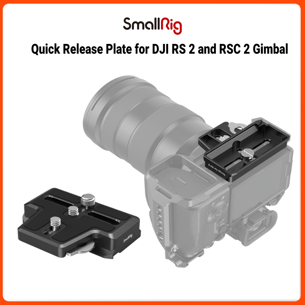 SmallRig Extended Quick Release Plate for Arca-Type Standard Compatible ...