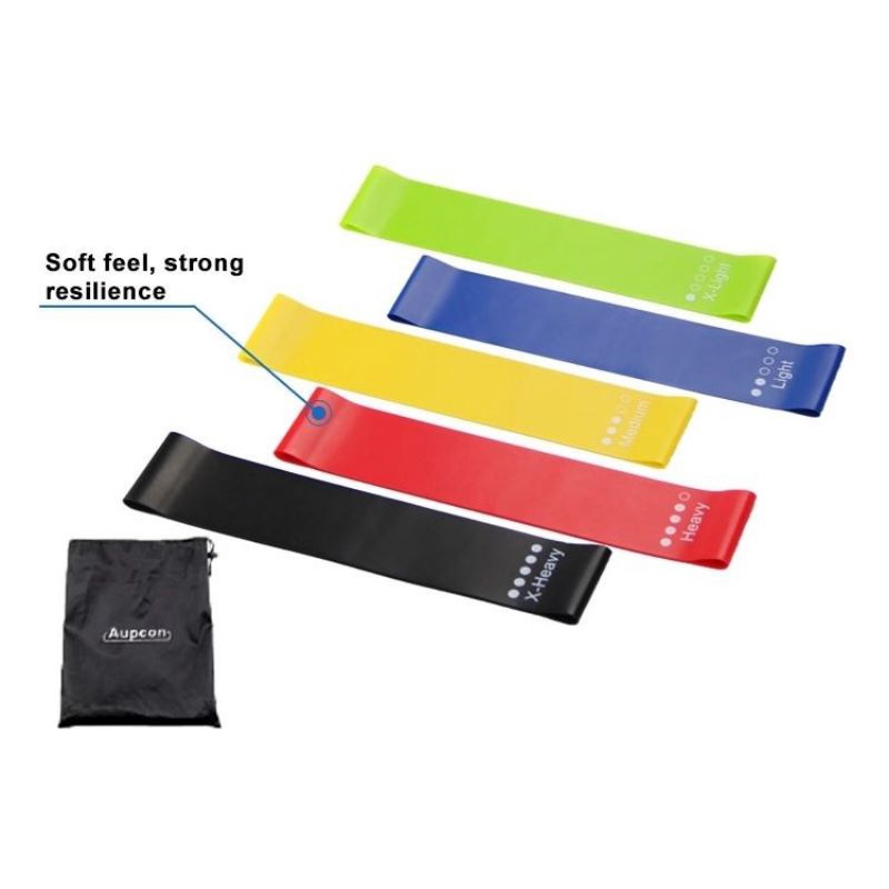 Resistance Loop Bands Set (5pcs/set) | Shopee Singapore