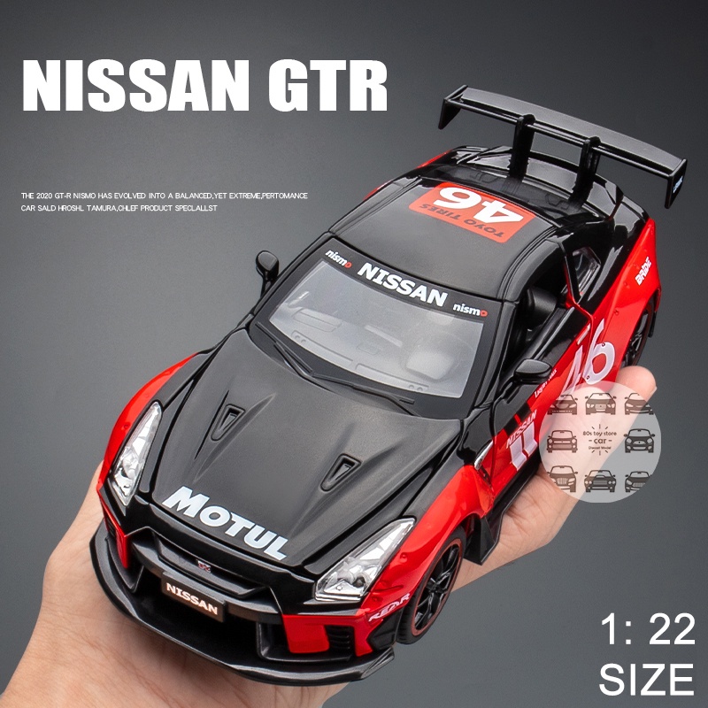 1:22 Nissan GTR Track Racing Edition Car Models Alloy Diecast Toy ...