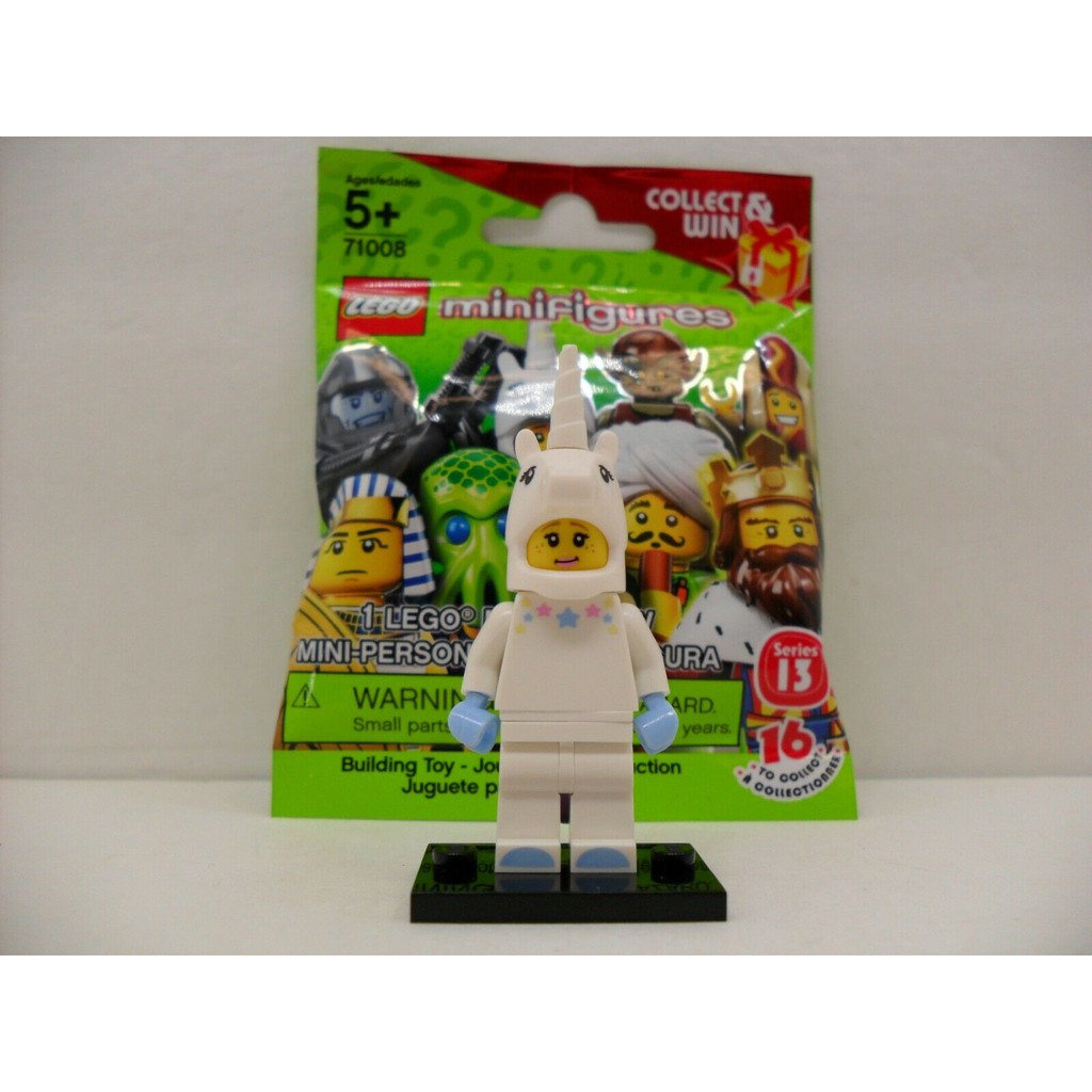 Lego 71008 Collectible Minifigure Series 13 Unicorn Girl - New in ...