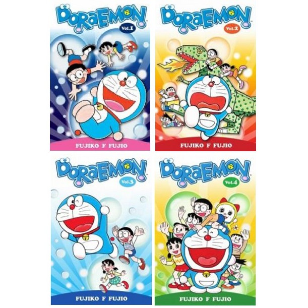 Doraemon Comic 4 Book Set (English) | Shopee Singapore