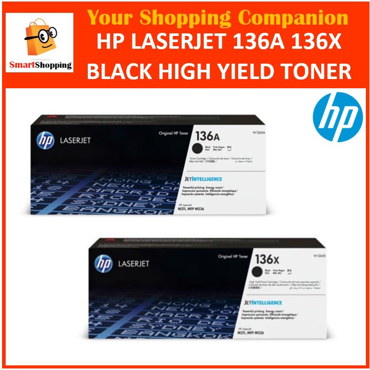 HP LaserJet Toner Cartridge 136A 136 136X Black For HP LaserJet M211D ...