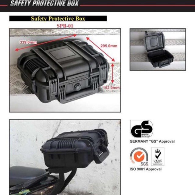 Universal safety top box ( suit case style) | Shopee Singapore