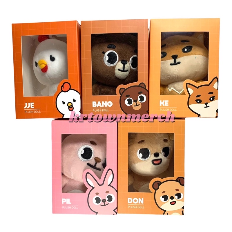 [READY] DAY6 | Denimalz Plush Doll 2020 Bang / Jje / Kke / Pil / Don ...
