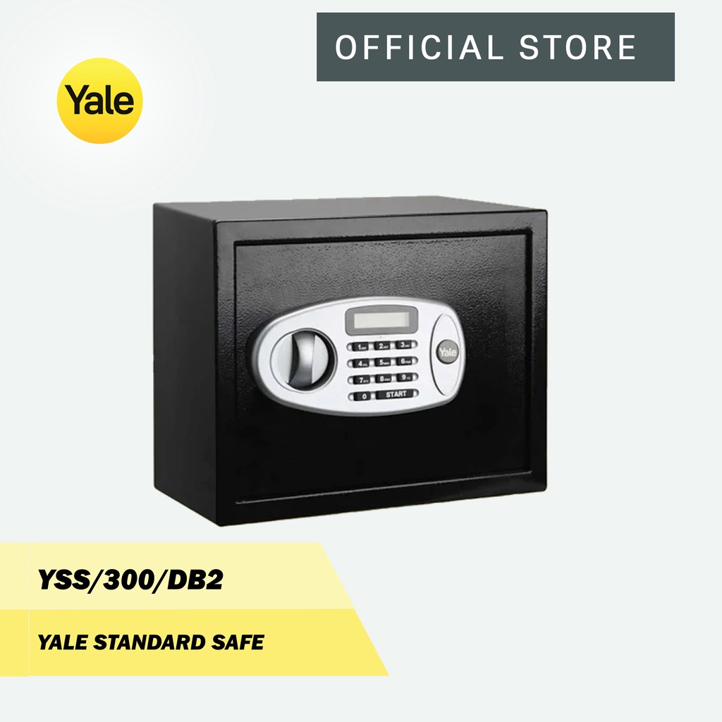 Yale YSS/300/DB2 Digital Safe (Note: Dimension of Digital Panel and/or ...
