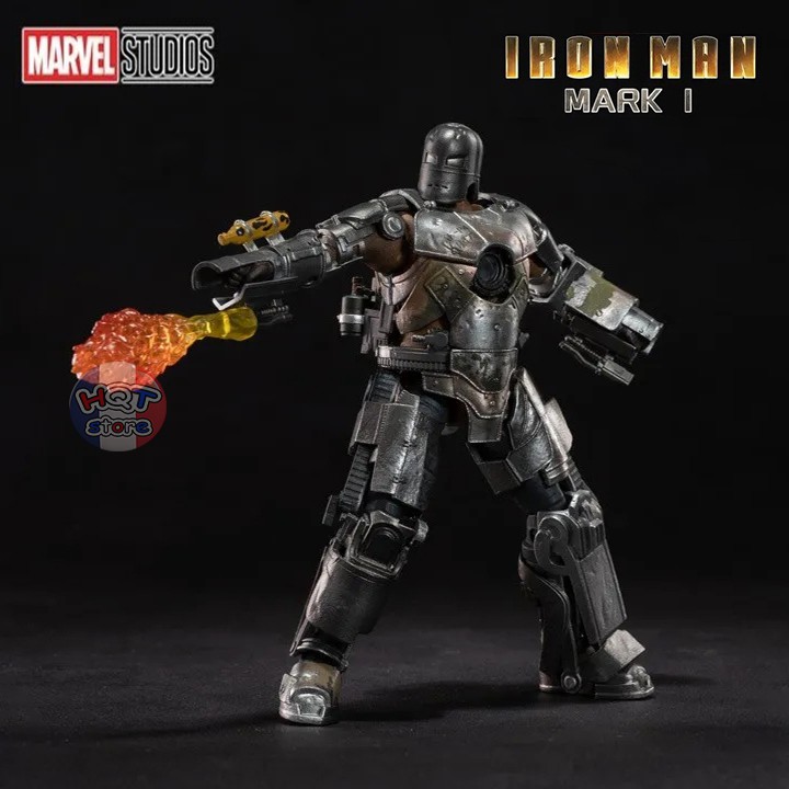 Genuine iRon Man Mark I ZD Toys model 1/10 scale (Mark 1) | Shopee ...