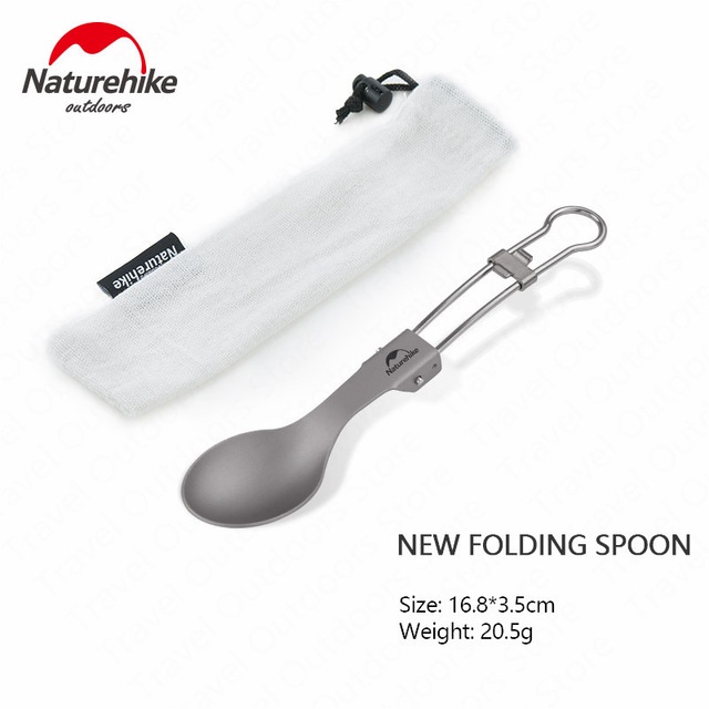 Naturehike Titanium Folding Spoon | Shopee Singapore
