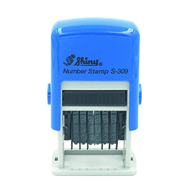 Number stamp Self Inking Numbering S309 (6 Digits 3 Mm) | Shopee Singapore