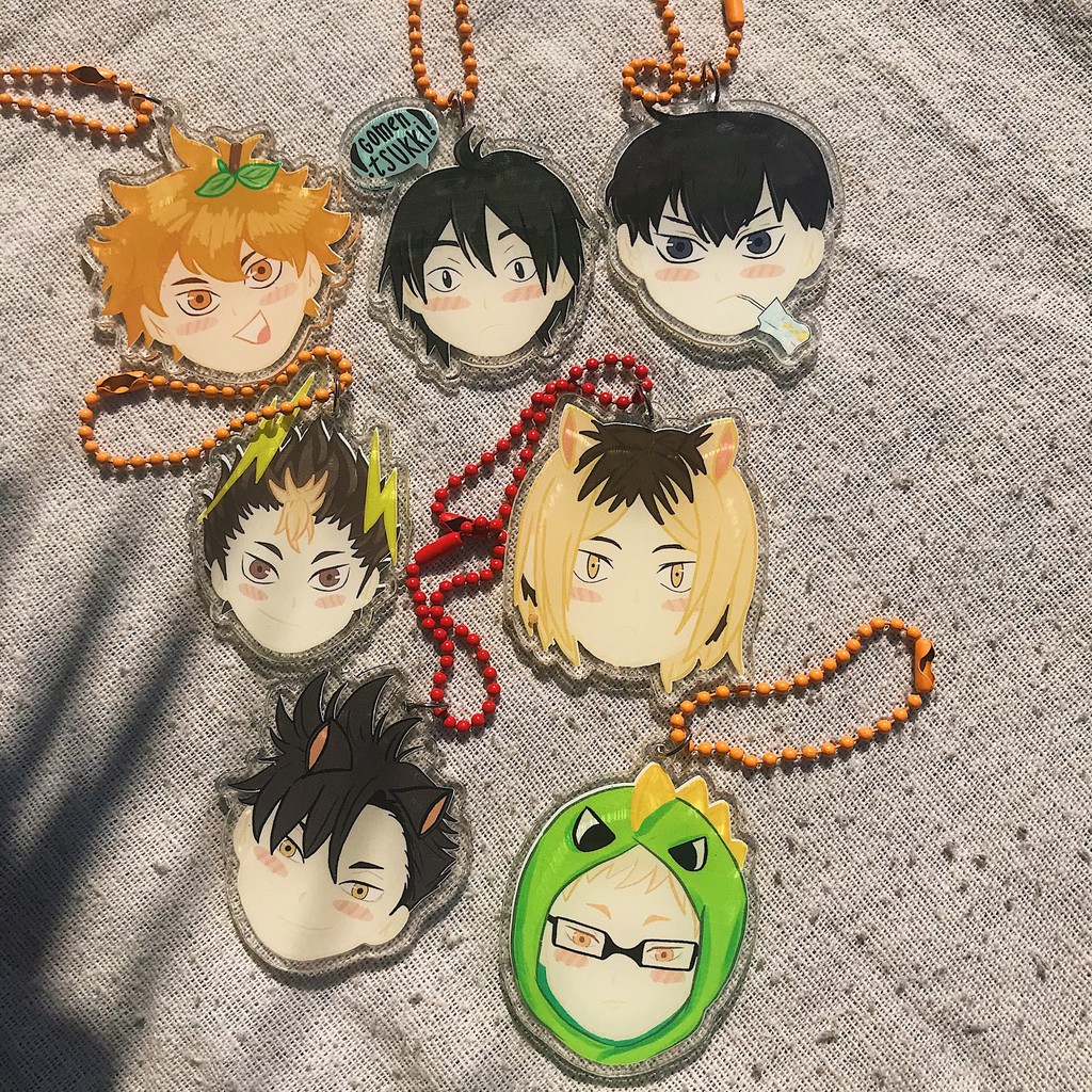 Haikyuu Face Keychain (Special Version) | Shopee Singapore