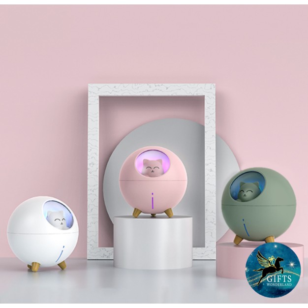 [Local Stock] Cat Cool Mist Humidifier with adjustable mist mode ...