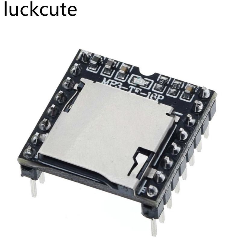 DFPlayer Mini MP3 Player Module MP3 Voice Decode Board Supporting TF ...