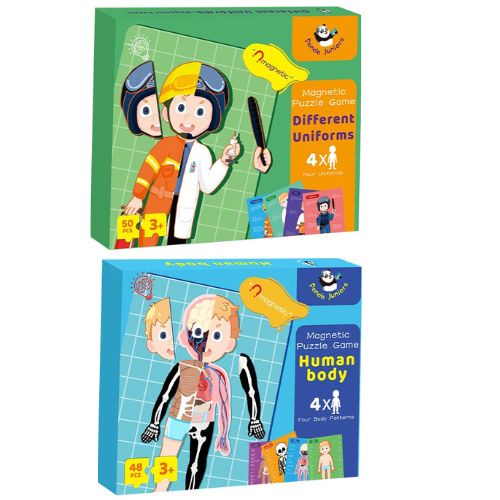 Magnetic Game Set : Magnetic Uniforms/Human Body (PandaJuniors ...