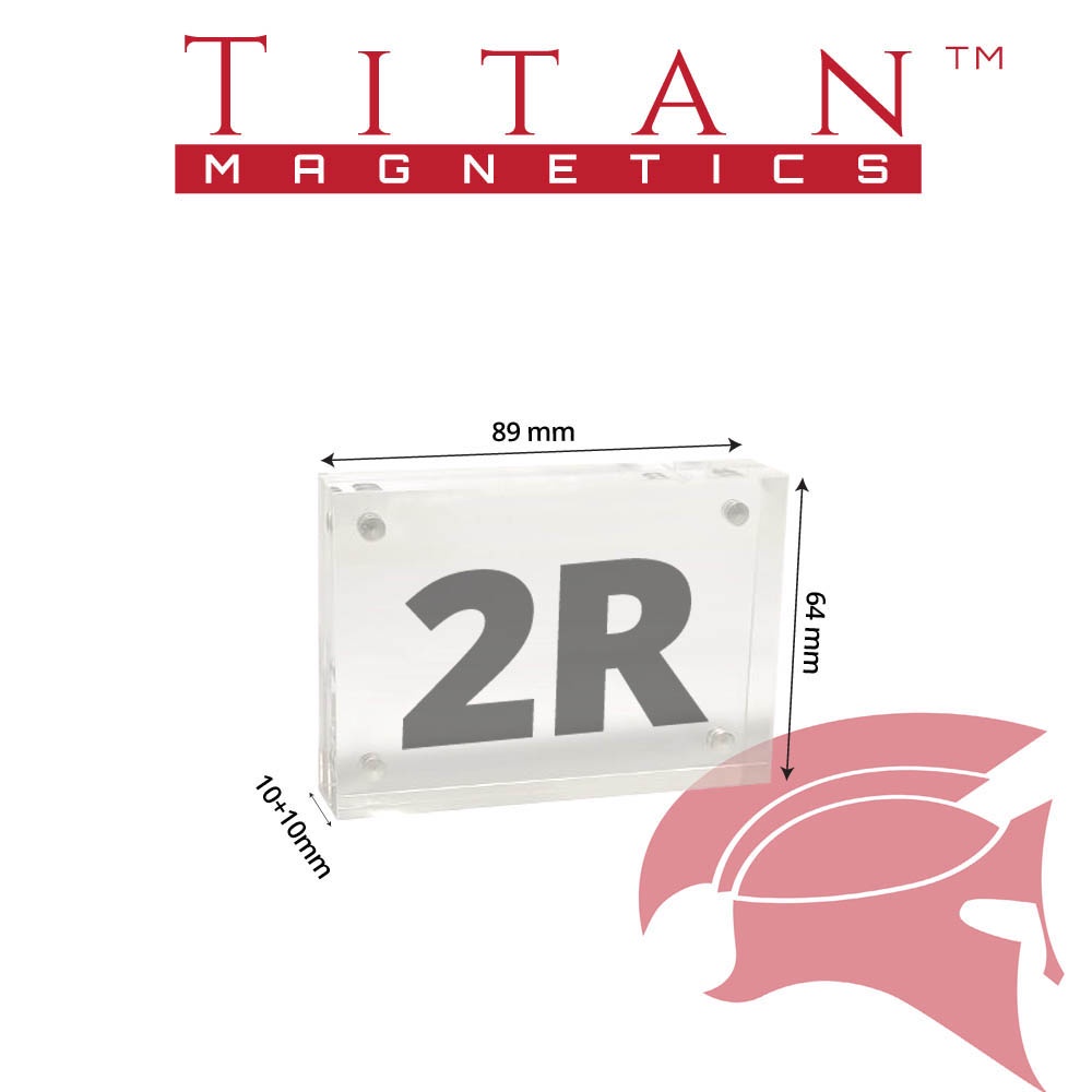 Acrylic Clear Magnetic Photo Frame Free Standing 2R, 3R, 4R, 5R, 6R, A5 ...