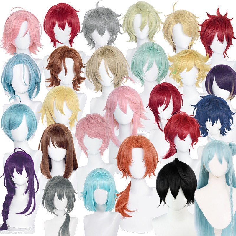Ensemble Stars Cosplay Wig ES Anime Wigs Colorful High-quality Cos Hair ...