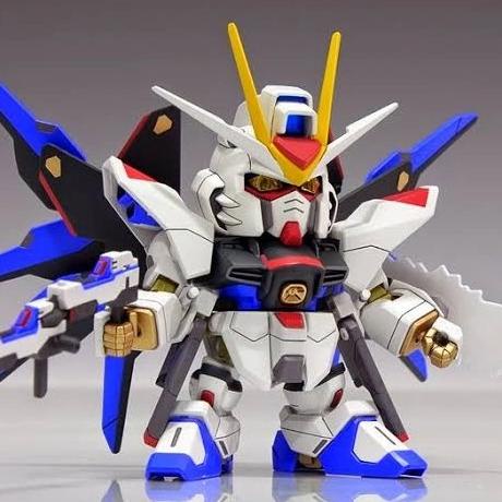 Bandai original SD ex-standard Strike Freedom Gundam | Shopee Singapore
