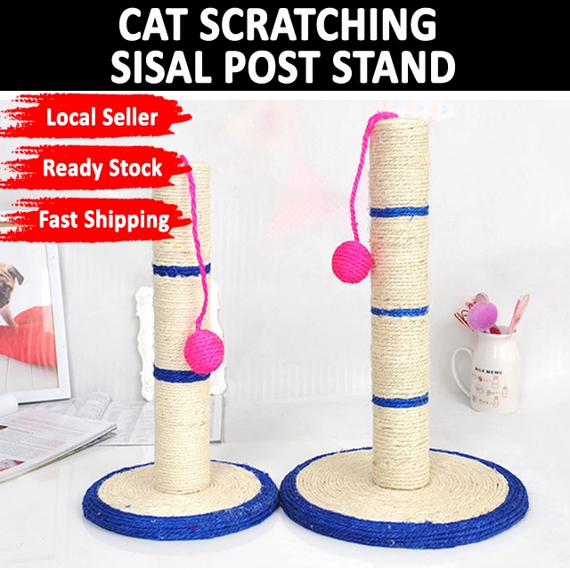 TPE034 Cat Scratch Climbing Post Frame Board Sisal | Shopee Singapore
