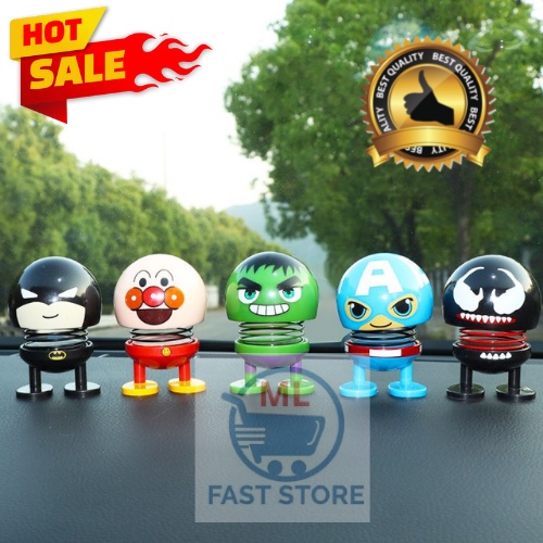 Emoji Doll Cute Emoji Shaking Head Doll Toy Funny Smiley Face Spring ...