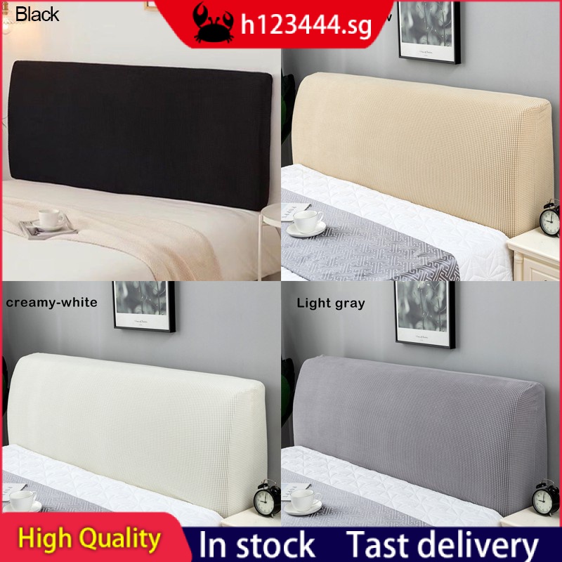 [Local] all-inclusive fabric headboard cover solid color bed head back ...