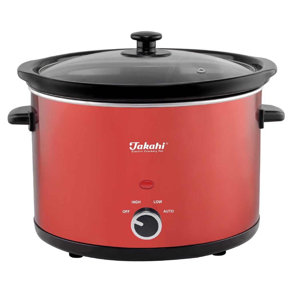 TAKAHI Electric Crockery Pot (5.5L) - Model: 5521 / Type: CR-TR - Slow ...