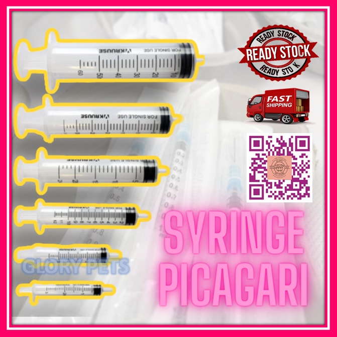Syringe 10ml Picagari Medical Supplies Terumo Nipro BD 1ml 3ml 5ml 10ml ...