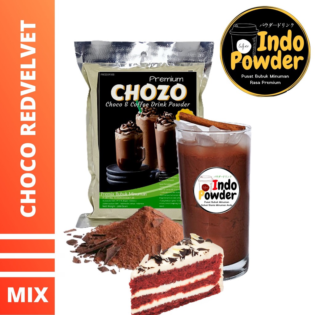 Choco REDVELVET Beverage Powder 1 Kg - CHOCO RED VELVET Powder 1 Kg ...