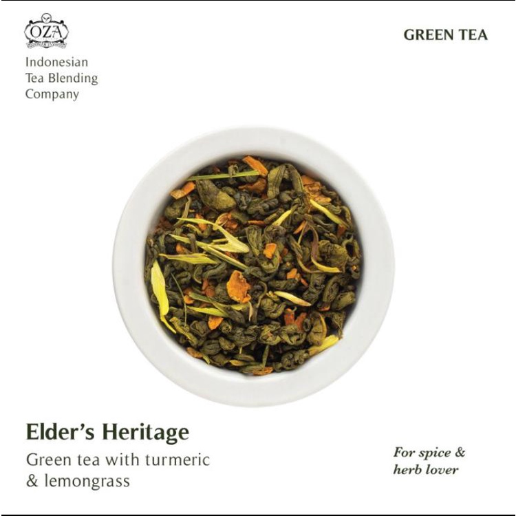 Oza Tea - Lemongrass Turmeric | Artisan Tea - Green Tea | Specialty ...