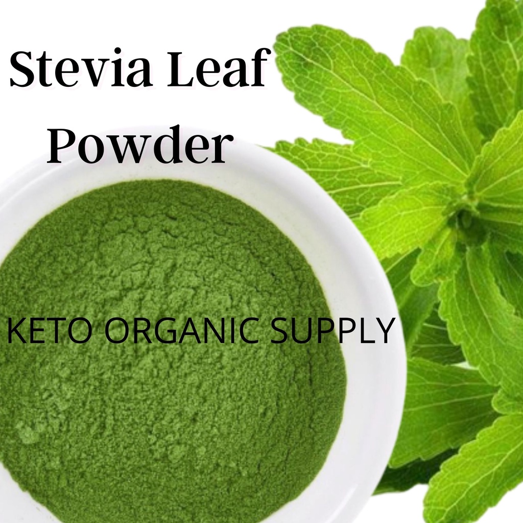 Stevia Leaf Powder 甜菊叶粉 250g Organic Serbuk Daun Stevia Stevia Leaves ...