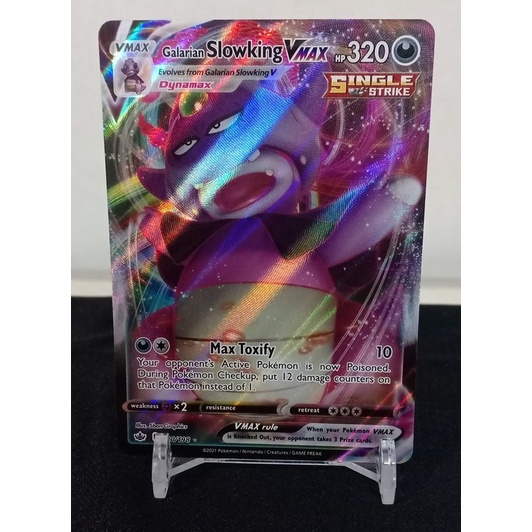 Pokemon TCG | Grade A | Galarian Slowking VMAX (100/198) Ultra (EN ...