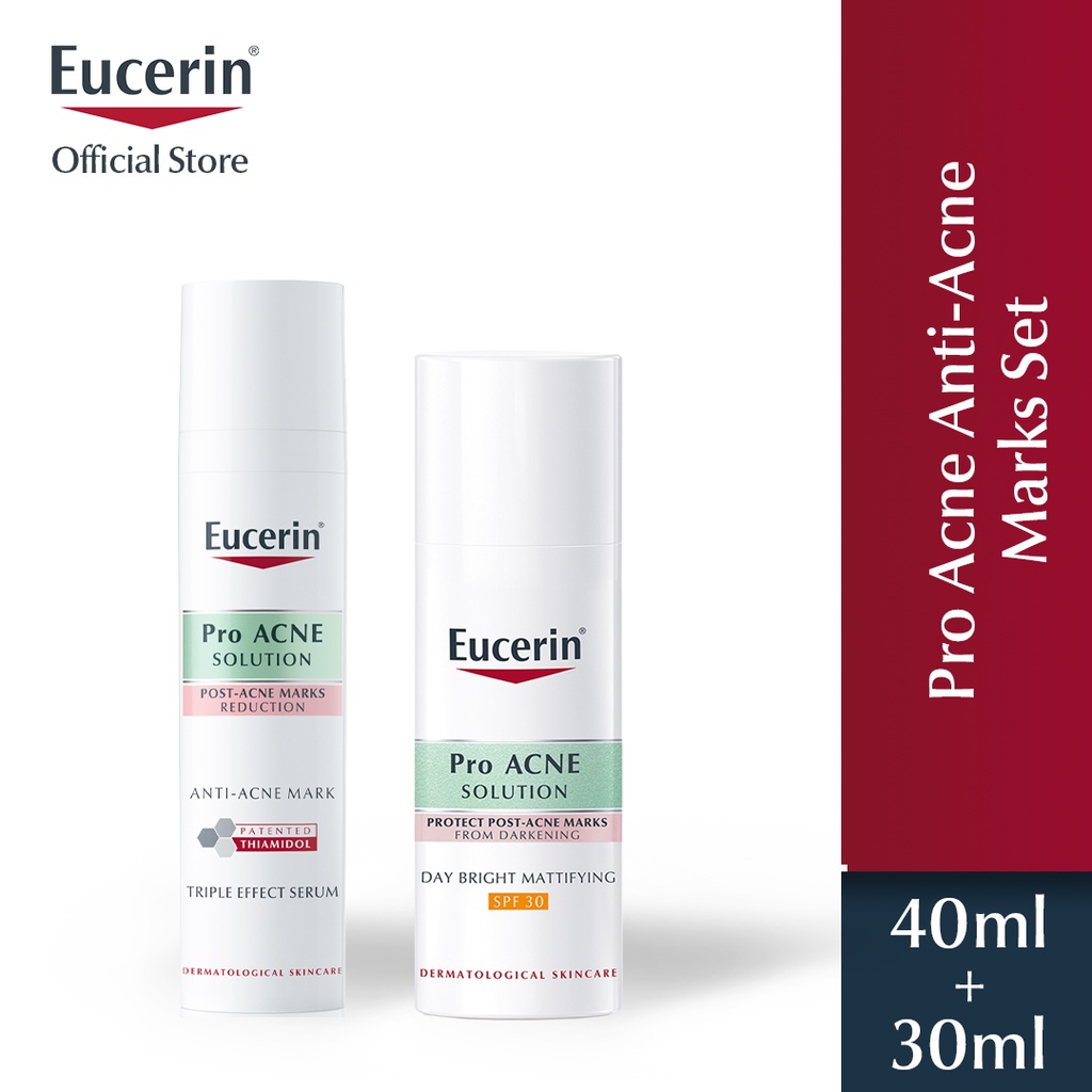 Eucerin Pro ACNE Solution Anti-Acne Marks Set (Pro ACNE Triple Effect ...