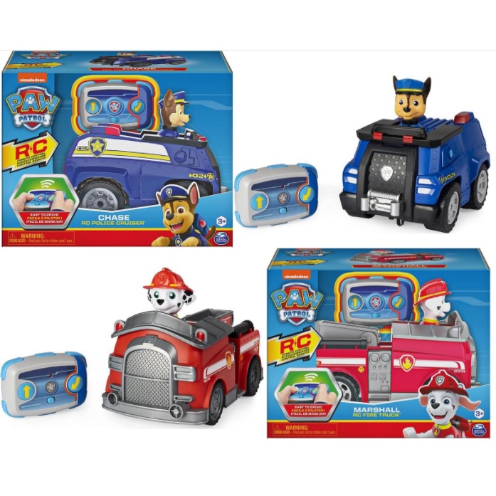【SG Seller READY Stock】PAW Patrol Chase & Marshall Remote Control Car ...