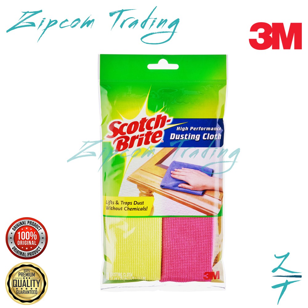 3M High Performance Microfiber Dusting / Kitchen / Bathroom / Sponge ...