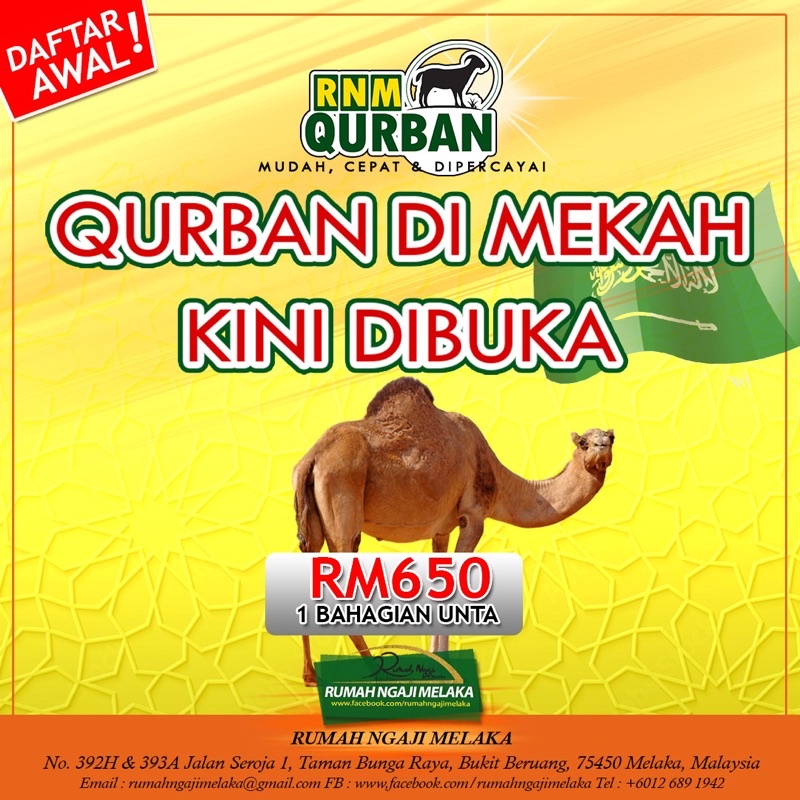 Qurban In Mecah Already Open (UNTA) | Shopee Singapore