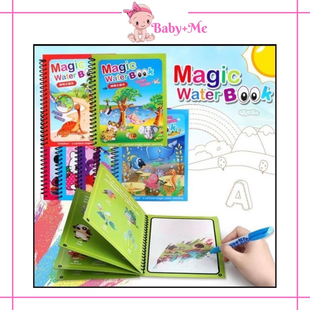 🔥LOCAL SELLER🔥 Children Magic Water Book Painting Book Coloring Water ...