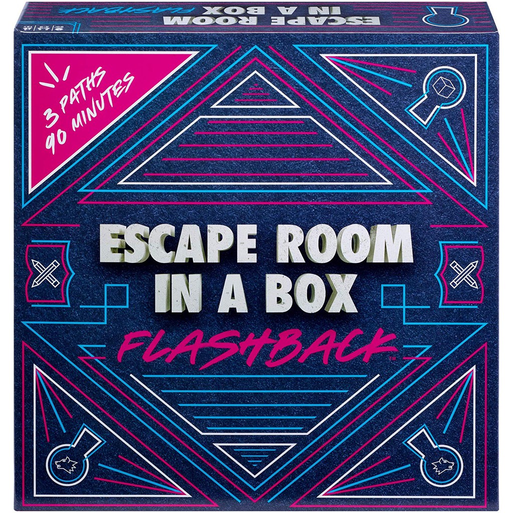 Escape Room in A Box Flashback escape room board game ($5 cash back for ...