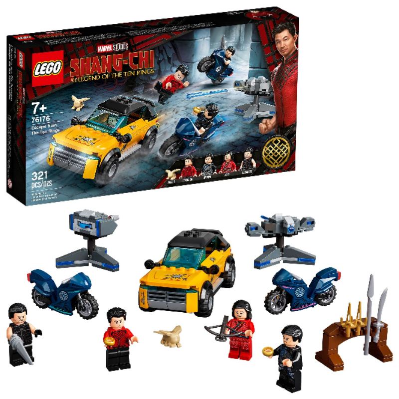 [KSG] Lego Marvel Shang-Chi Escape from The Ten Rings 76176 Building ...