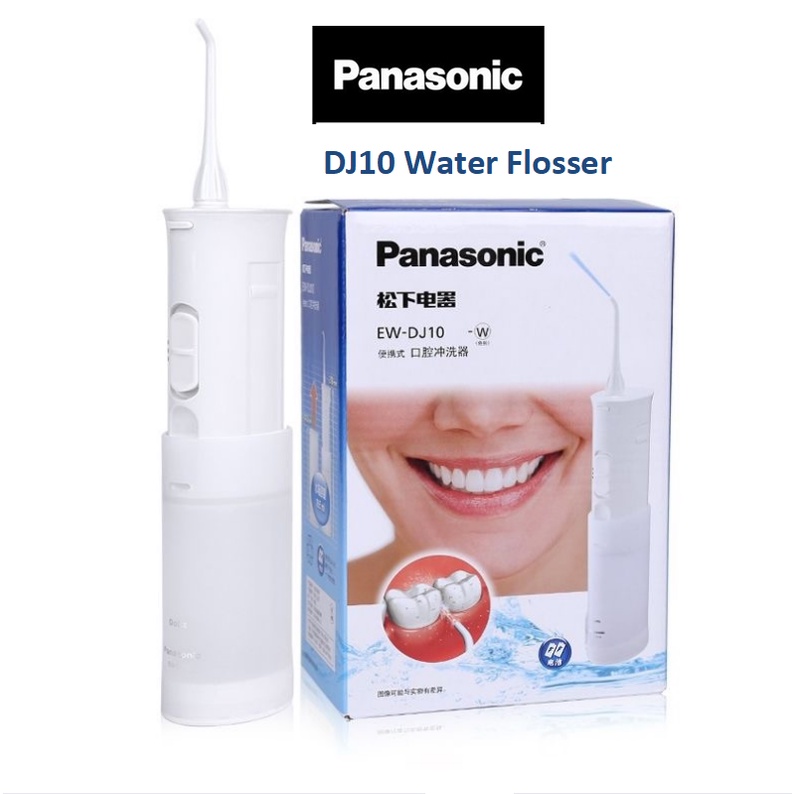 【100% Genuine】Panasonic Portable Water Flosser, 2-Speed Battery ...