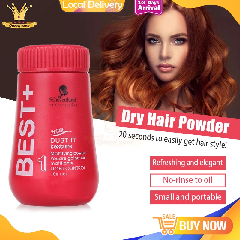 10g Best + Hair Powder Styling Powder Serbuk Rambut Dust It Mattifying ...