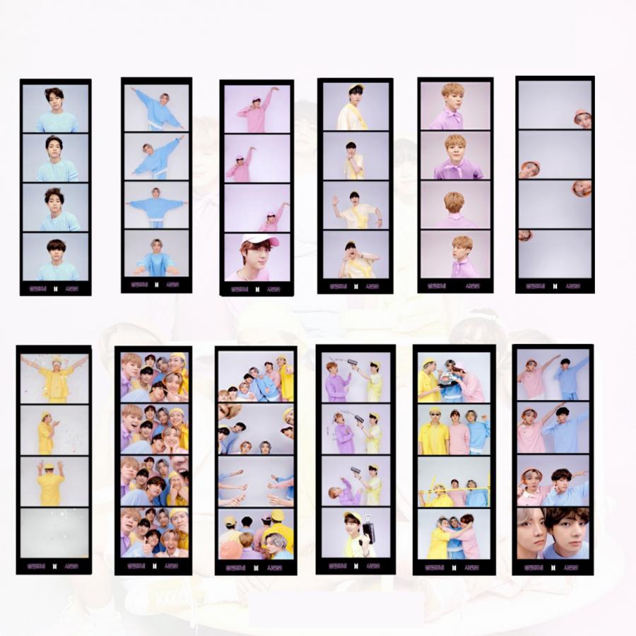 13Pcs/set KPOP BT-S The 8th Anniversary 4 Grid Bookmark | Shopee Singapore