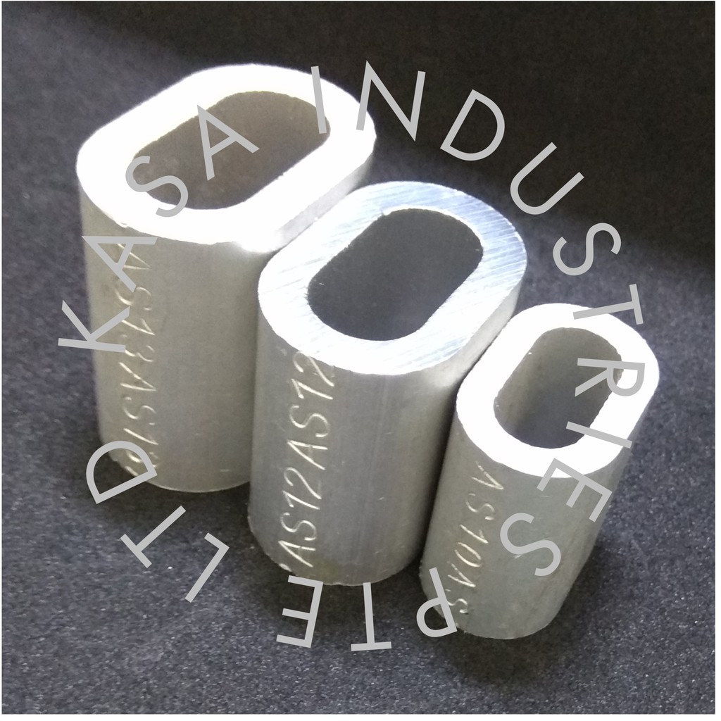 Rocon EN13411-3 DIN3093 Aluminum Ferrule Standard Length (30PCS PER ...