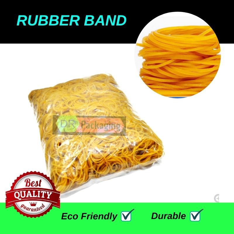 RUBBER BAND HIGH QUALITY | GETAH GELANG ELASTIK 1KG & 200GM | Shopee ...