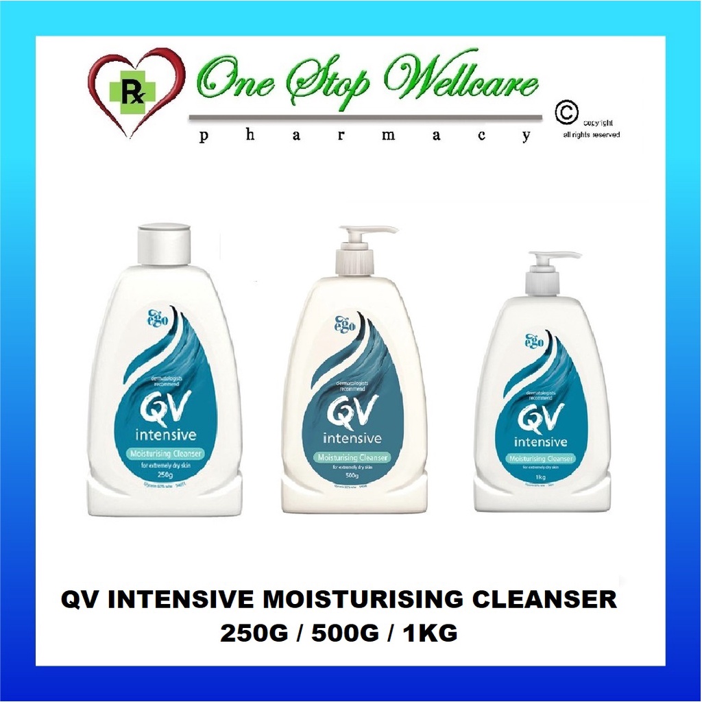 QV INTENSIVE MOISTURISING CLEANSER 250G / 500G / 1KG | Shopee Singapore