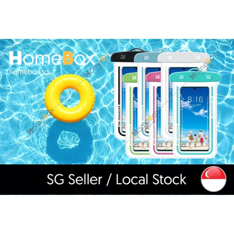 [HomeBox] 🇸🇬 Waterproof Bag Phone Pouch for IPhone Samsung Universal ...